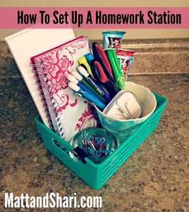How To Set Up A Homework Station – Come Home For Comfort