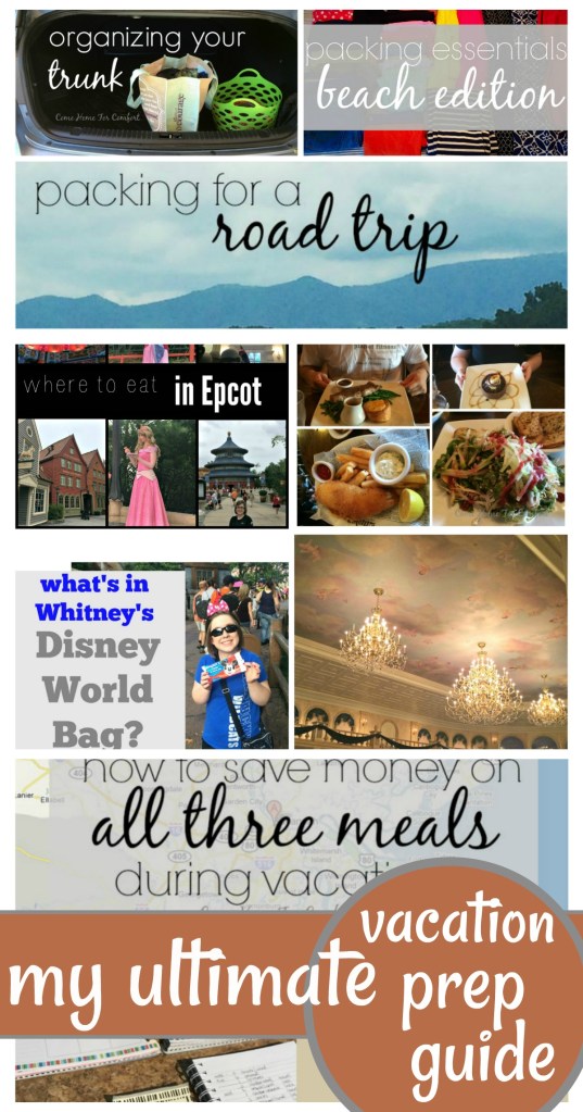 My Ultimate Vacation Prep Guide! – Come Home For Comfort