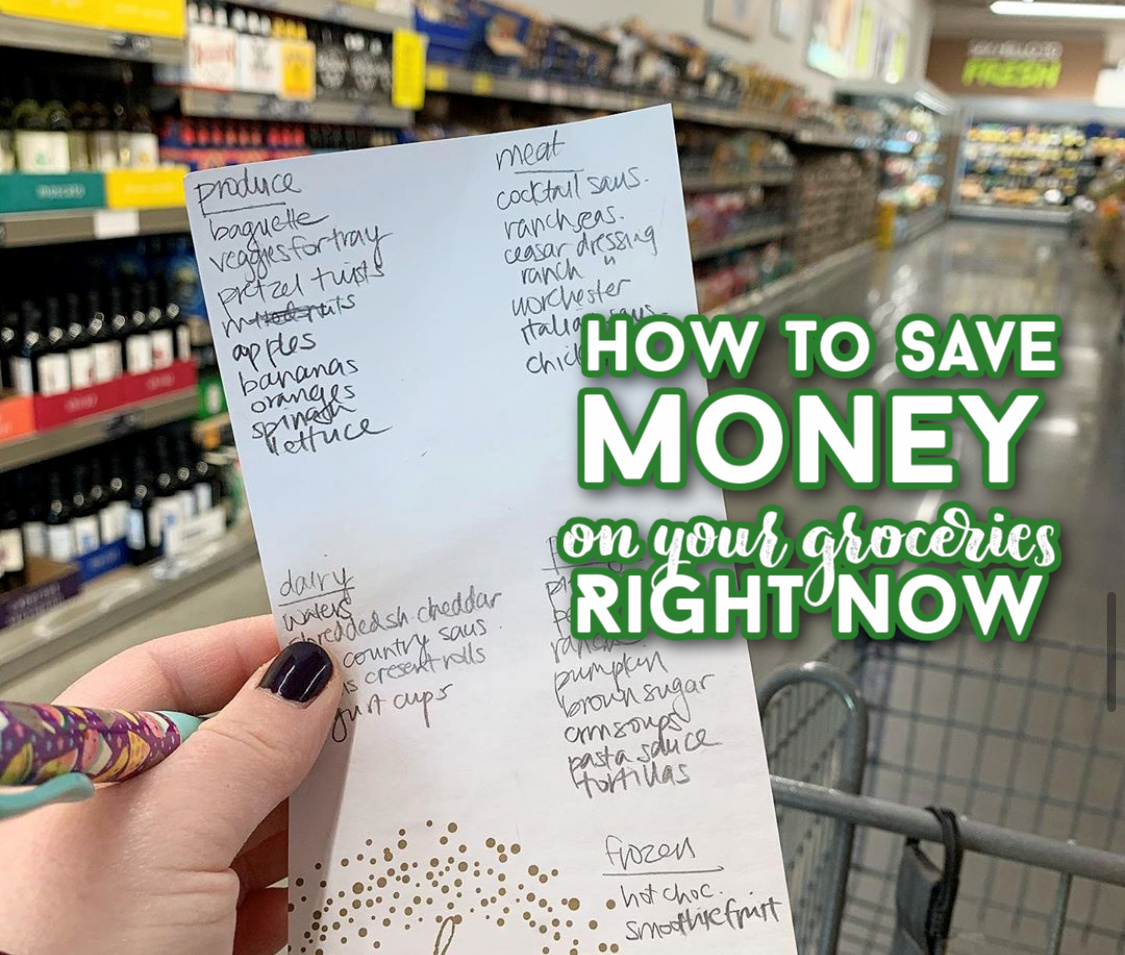 How To Save Money On Your Groceries Right Now – Come Home For Comfort