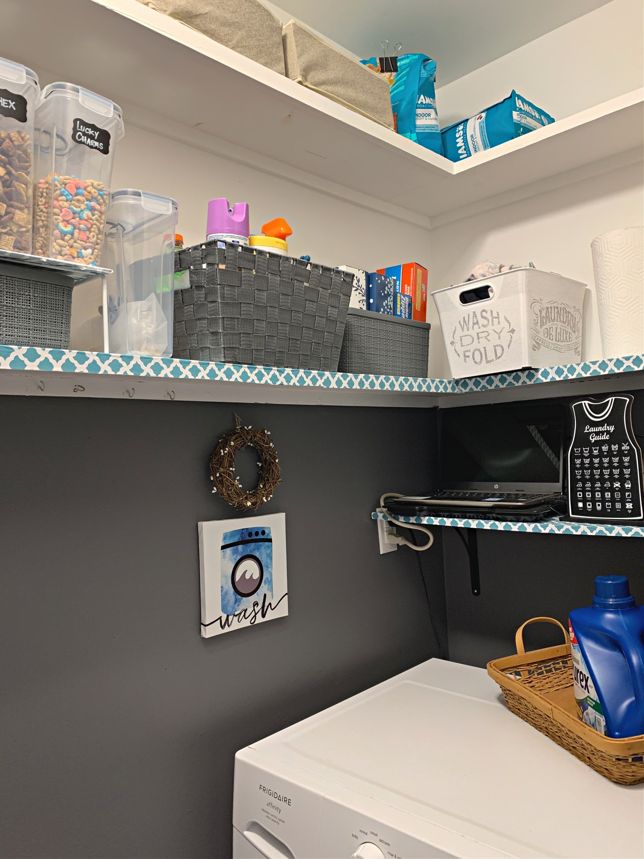 Real Life Laundry Room Makeover: Before and After – Come Home For Comfort