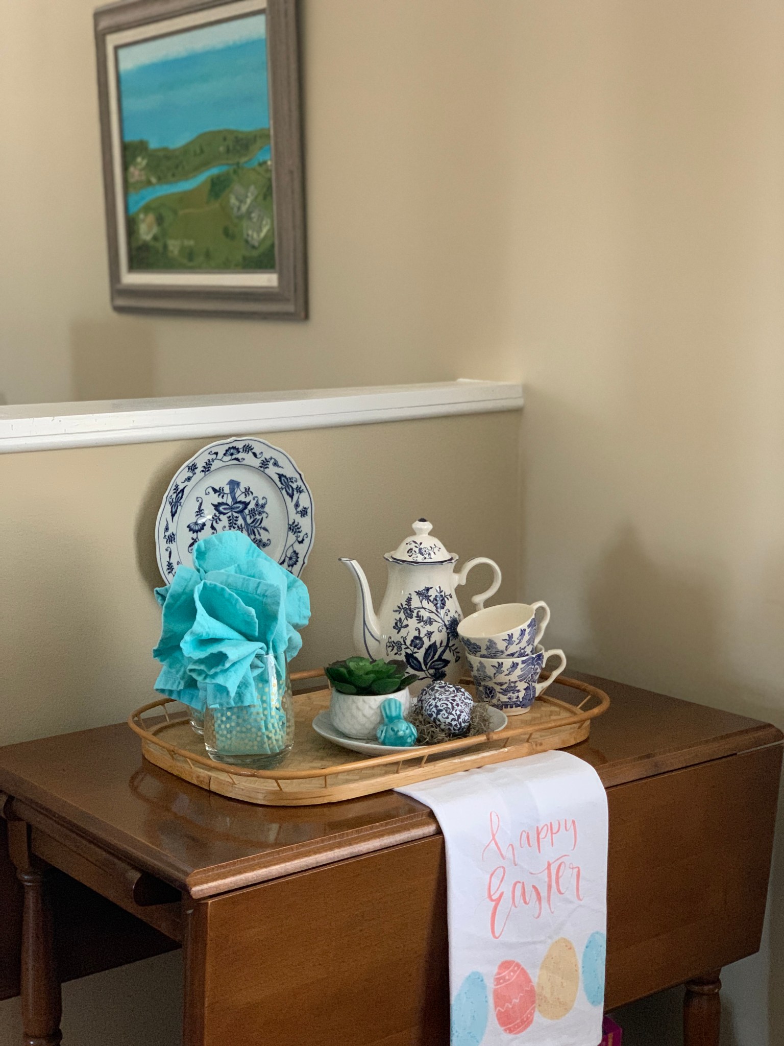 Spring Bar Cart Decor – Come Home For Comfort