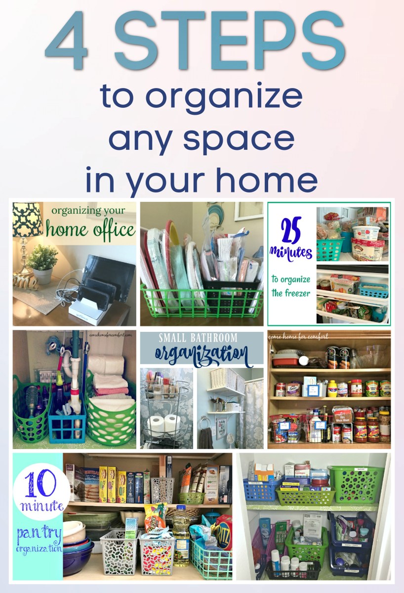 How To Organize Any Space in Your Home: You CAN Do It! – Come Home For ...