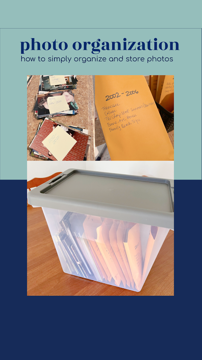 How To Organize Photos: Simple Photo Storage Solution – Come Home For ...